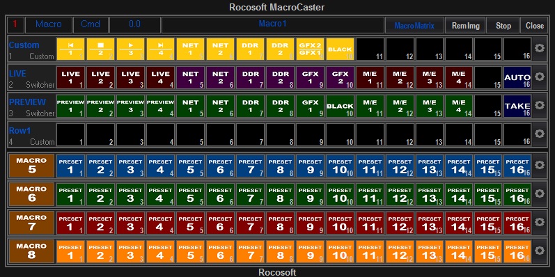 Rocosoft PTZ Controller Software Features - PTZJoy Camera Controller