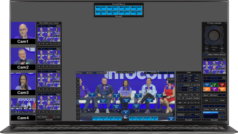 How to integrate PTZ cameras into your live setup
