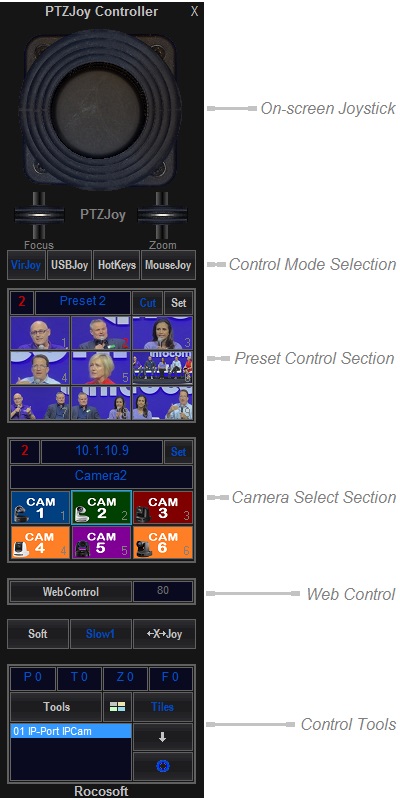 How to Connect PTZ Cameras to the Computer - IP and VISCA